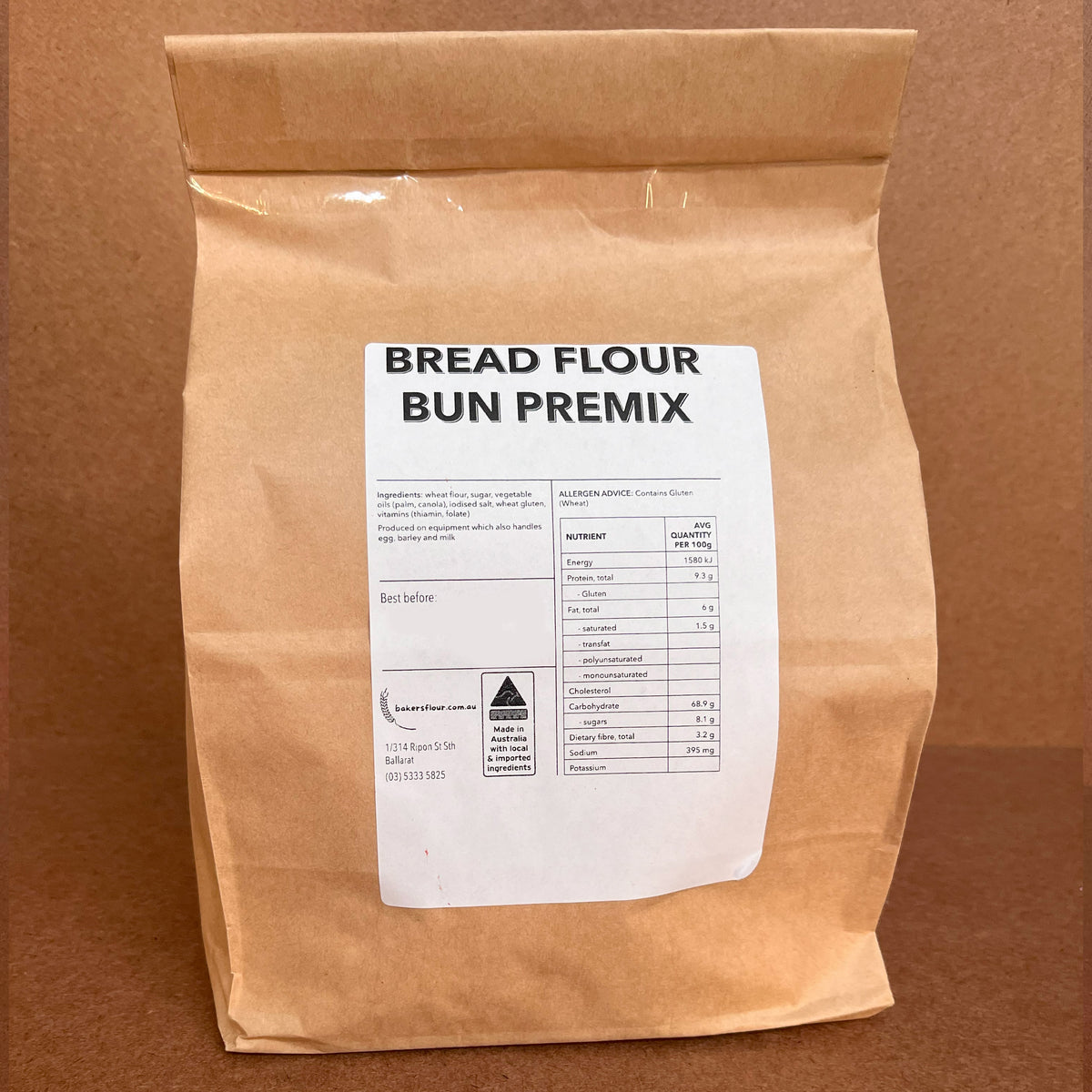 Bread Flour Bun Premix – Ballarat Home Brew