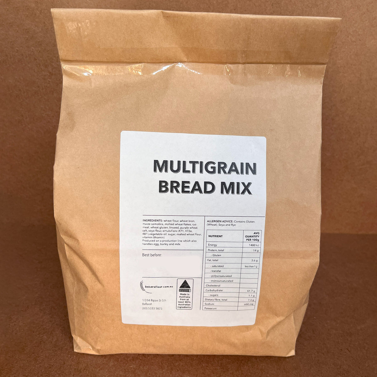 Multigrain Bread Mix – Ballarat Home Brew