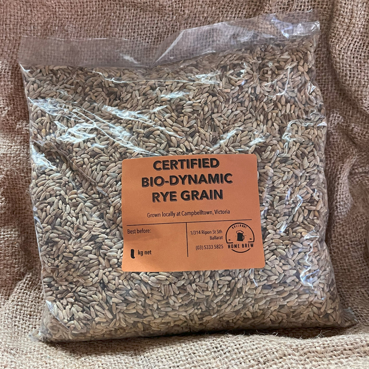 Rye Grain – Ballarat Home Brew