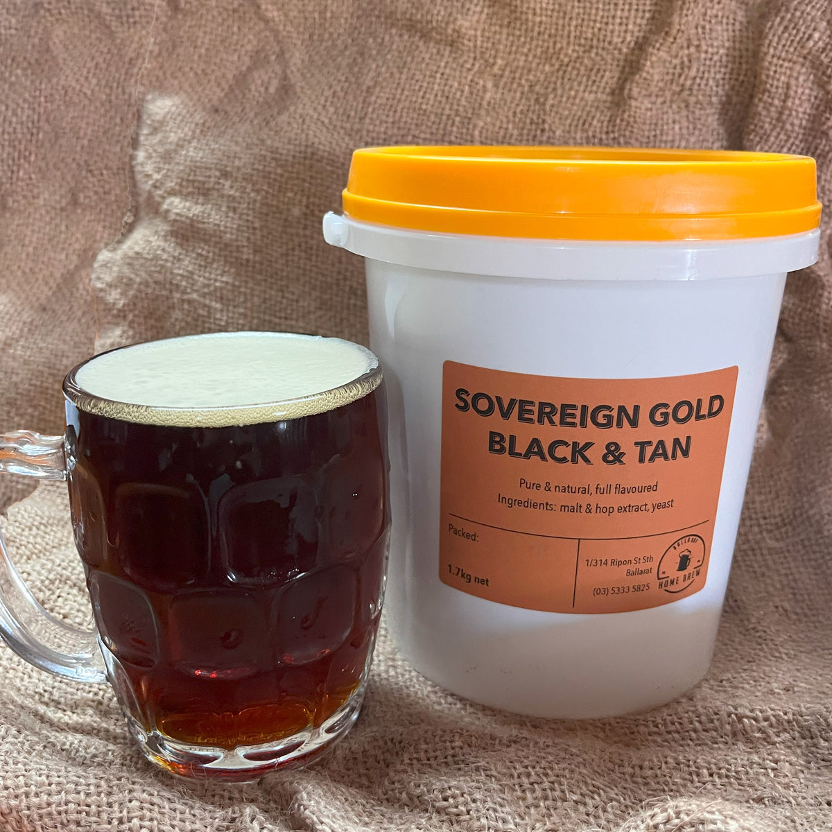 Sovereign Gold Black & Tan Beer Kit – Ballarat Home Brew