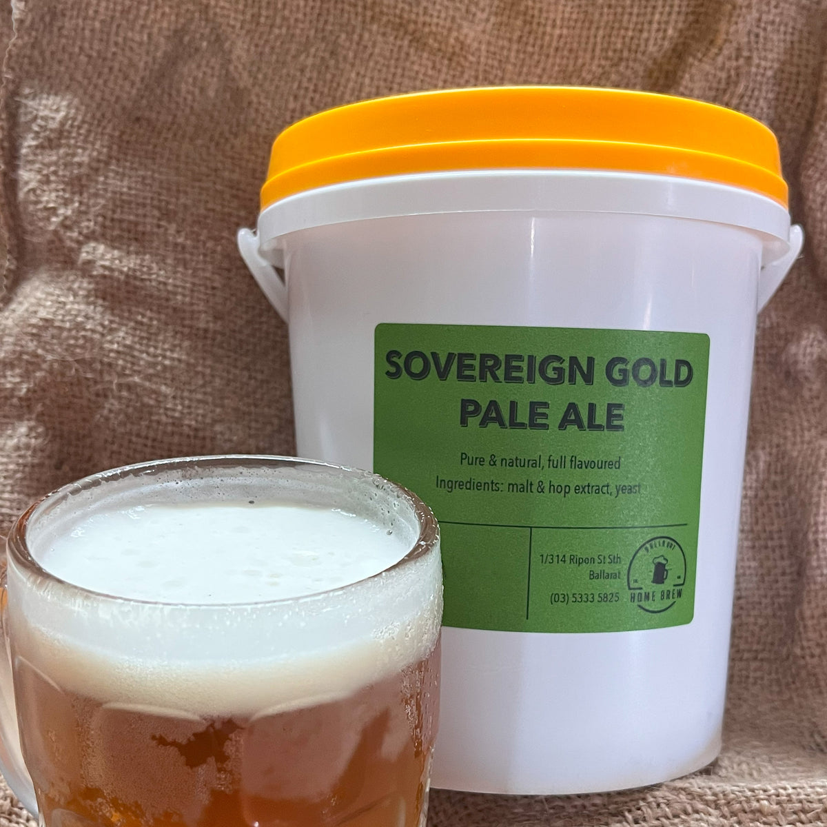Sovereign Gold Pale Ale Beer Kit – Ballarat Home Brew