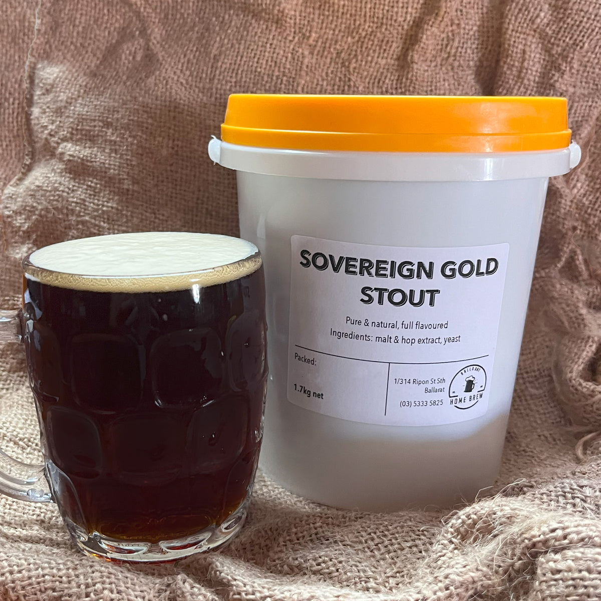 Sovereign Gold Stout Beer Kit – Ballarat Home Brew